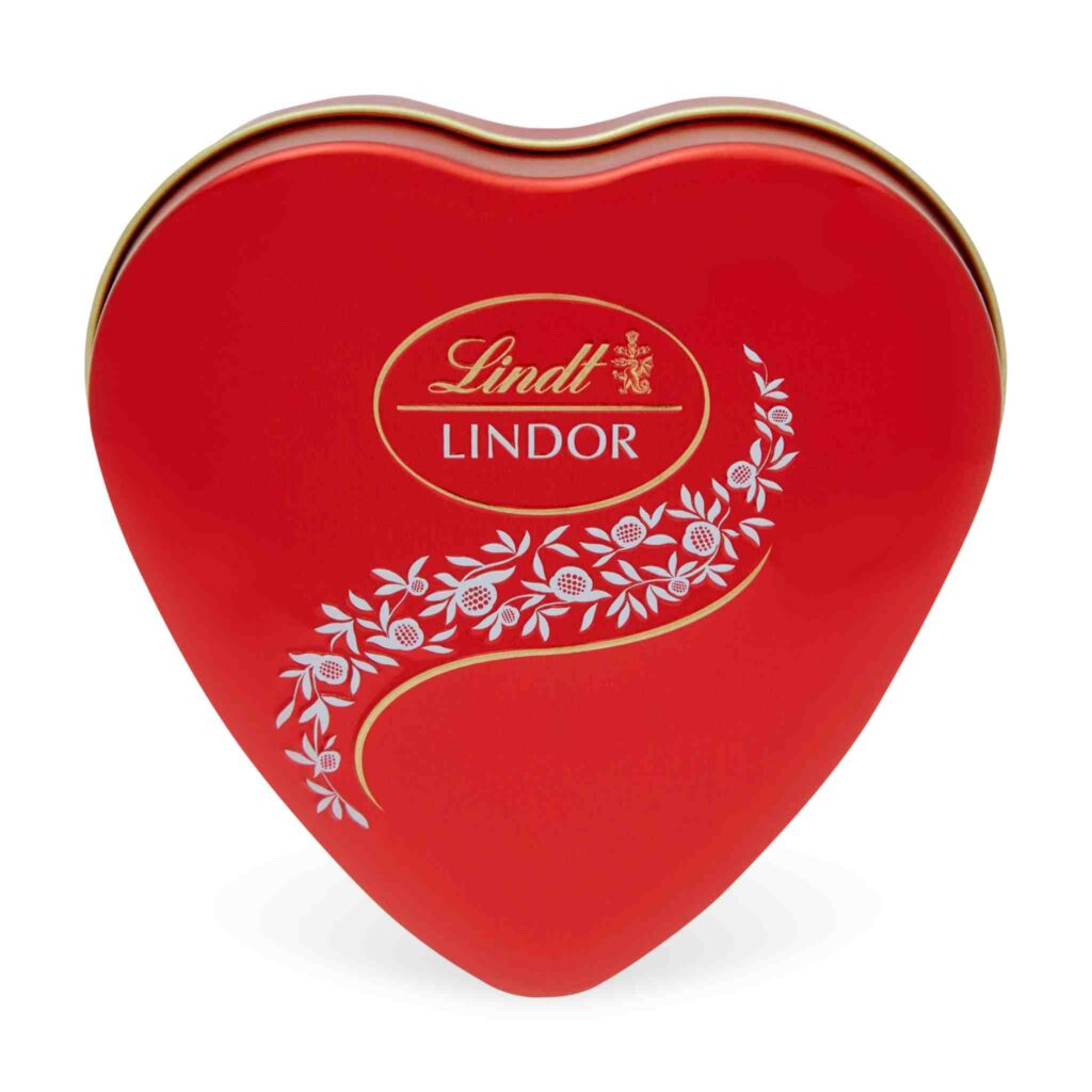 Lindt Lindor serce na Walentynki dla Niej 50g - Sklep Szafirowy Prezent